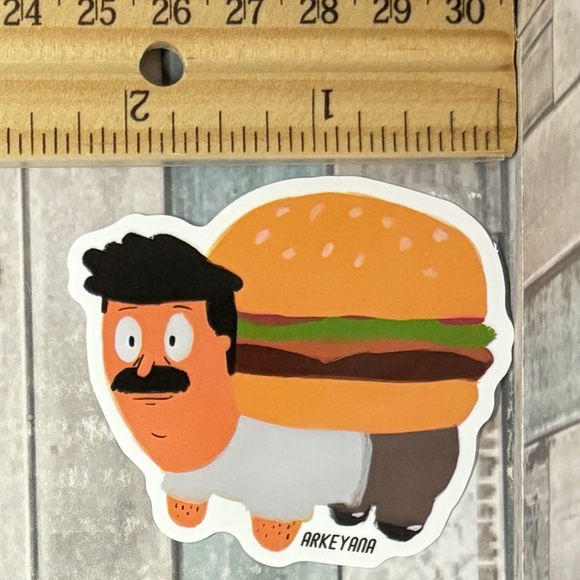 Design | 110 Bobs Burgers Reusable Waterproof Vinyl Sticker Decal ...
